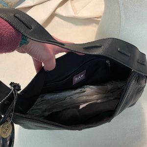 The Sak | Bags | Nwt The Sack Black Leather Shoulder Bag | Poshmark